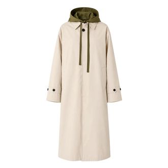 Meimeij Taffeta Trenchcoat - - Coats - Damen - Beige - XS