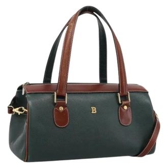 Bally Sac &agrave; main Pre-owned - Femme - Pre-owned - Vert - Taille: ONE Size
