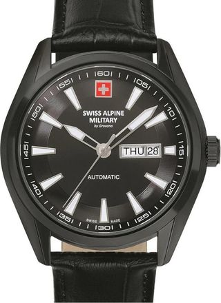 Swiss Alpine Military Automatikuhr 7090.2577 - - Accessories - Herren - Schwarzk - ONE SIZE