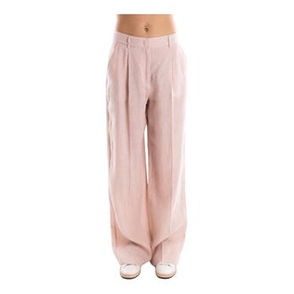 Marella Femme, Pantalons, Rose, Taille: 38 FR Wide Pantalons