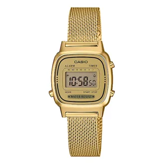 Casio Uhr Casio Vintage LA670WEMY-9EF Goldfarben
