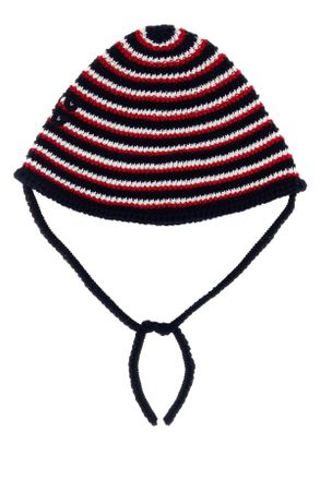 Miu Miu Striped Crochet Bucket Hat - Multicolor