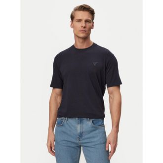 Guess T-Shirt M6GI21 K3053 Dunkelblau Regular Fit