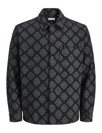 Jack & Jones Jjaztek Print Overshirt Ls