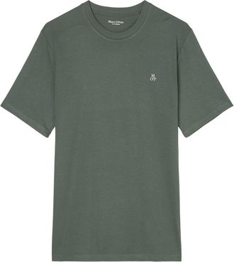 Marc O'Polo T-Shirt mit Rundhals und Label-Print, Regular Fit in