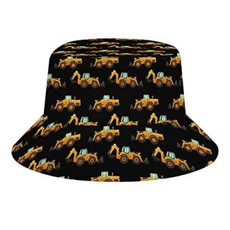 Generic Camion-1 Seau Chapeau Pliable Bob Chapeaux Anti-UV Bucket Hat pour Hommes Loisirs Plein Air