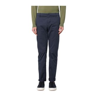 Dondup Gr&uuml;ne Slim Fit Casual Hose - - Trousers - Herren - Blau - W35