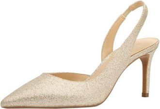 Michael Kors Femme Alina Flex Sling Pump Heeled Shoes, Doré pâle, 39.5 EU