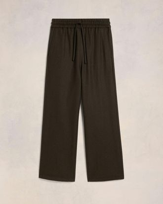 Ami Ami Paris - Weite Hose mit elastischem Taillenbund Braun - Gr&ouml;&szlig;e: XXS - Unisex