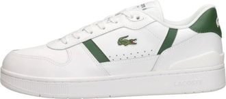 Lacoste Homme, Chaussures, Blanc, Taille: 45 EU T Clip Baskets Laag
