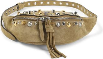 Valentino Garavani Homme, Accessoires, Beige, Taille: ONE Size Nellc&ocirc;te Suede Belt Bag