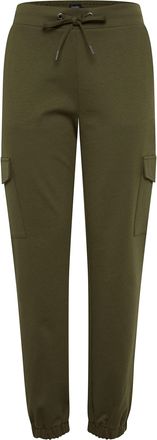 Oxmo Henni Damen Cargo Hose Stoffhose Regular Fit, Größe:XL, Farbe:Ivy Green (190512)