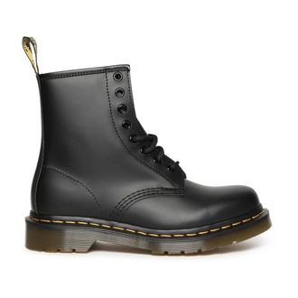 Dr. Martens Homme, Chaussures, Noir, Taille: 43 1/2 EU 1460 Bottes &agrave; Lacets en Cuir Lisse
