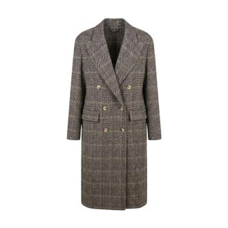 Ermanno Scervino Manteau crois&eacute; - Femme - Manteaux - Brun - Taille: 34 FR