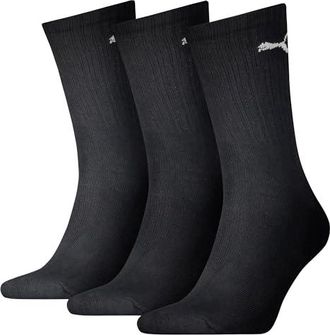 Puma Mixte Crew Chaussettes, Noir, M EU