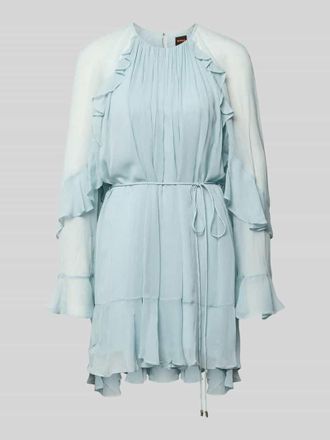 Boss Orange by Hugo Boss Tailliertes Freizeitkleid aus reiner Viskose Modell C_DREDIA