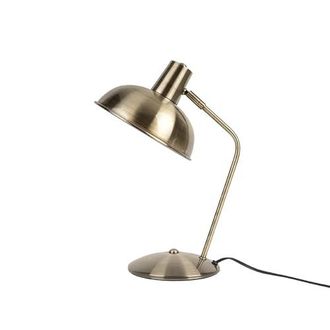 Leitmotiv Lampe à Poser en métal brossé Hood