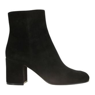 Gianvito Rossi Joelle Camoscio Stivale - Femme - Chaussures - Noir - Taille: 35 1/2 EU