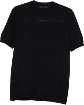 low brand Homme, Tops, Bleu, Taille: M T-shirt