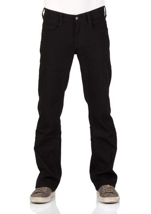 Mustang Jeans Jeans Herren Stretch Oregon Bootcut Jeanshose Hose Denim, L&auml;nge:34L, Farbe:Black Denim (940), Weite:42W