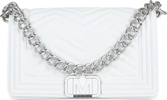 Marc Ellis S Flat Wave Schultertasche - Wei&szlig;