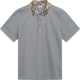 Burberry Homme, Tops, Gris, Taille: M Evan Polo