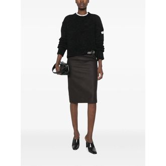 Maison Margiela Boucle Texture Sweater - Black