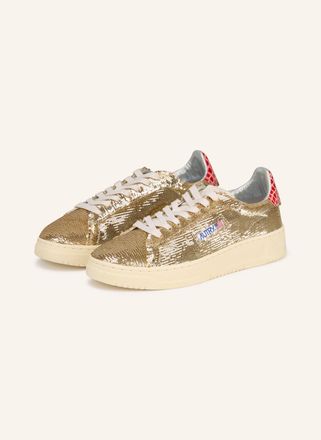 Autry Autry Sneaker Dallas Mit Pailletten gold