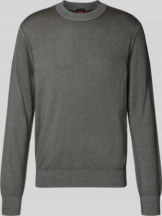 Boss Orange by Hugo Boss Regular Fit Pullover aus reiner Schurwolle Modell Kestefo
