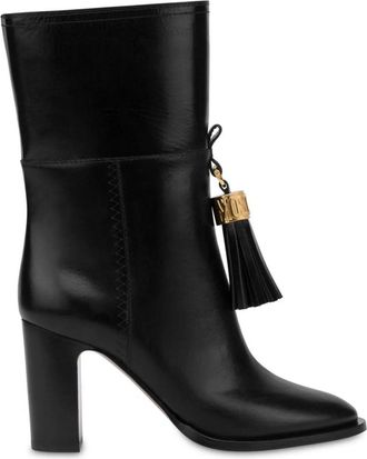 Moschino Stiefel - Boots Black - Gr. 37,5 (EU) - in Schwarz - für Damen
