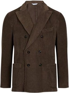 Boglioli Blazer droit en velours c&ocirc;tel&eacute;