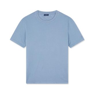 Paul & Shark Leichtes Jersey Baumwoll T-Shirt - - Tops - Herren - Blau - 2XL