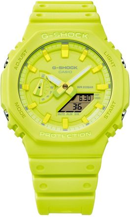 G-Shock Uhr G-Shock GA-2100-9A9ER Gelb