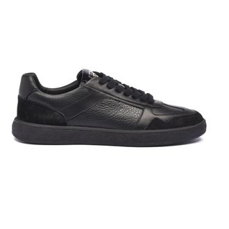 Baldinini Tumbled Leder Sneaker - - Shoes - Herren - Schwarzk - 43 EU