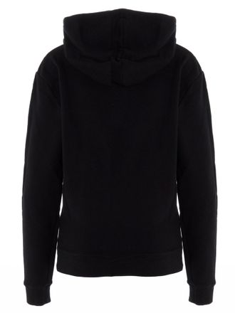 Saint Laurent Womens Black Cotton Sweatshirt Clothing