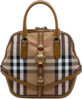 Burberry Pre-owned Bridle Orchard Handtasche - - Pre-owned - Damen - Braun - ONE SIZE