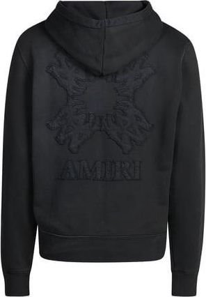 Amiri Sweat droit zipp&eacute; Quad en coton