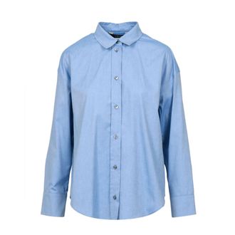 Max Mara Femme, Blouses et Chemises, Bleu, Taille: 40 FR Oxford Shirt