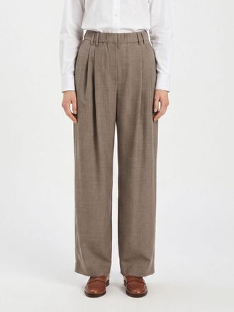 Brunello Cucinelli Hose Damen Farbe Wei&szlig;
