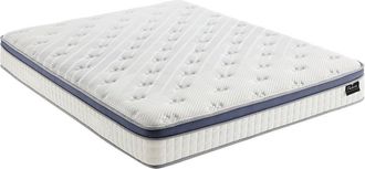 Vente-Unique Materasso 140 x 190 cm ibrido Con molle insacchettate 7 Zone Memory Foam e Lattice spess.25cm - MALAO di Palacio