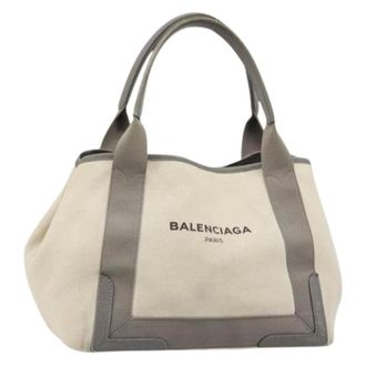 Balenciaga Sac cabas vintage Pre-owned - Femme - Pre-owned - Blanc - Taille: ONE Size