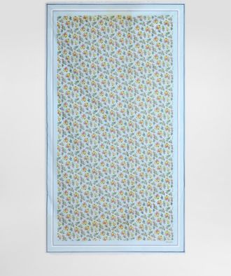 Dolce & Gabbana Small Floral-print Cotton Batiste Sarong - Frau Bademode Multicolor Onesize