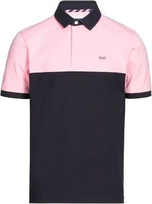 Eden Park Polo brod&eacute; &agrave; manches courtes en coton