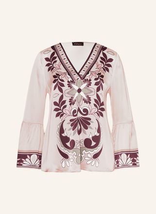 Grace Grace Blusenshirt Aus Satin weiss