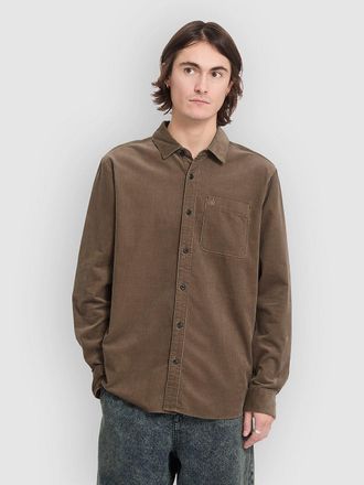 Volcom Zander Cord Hemd earth