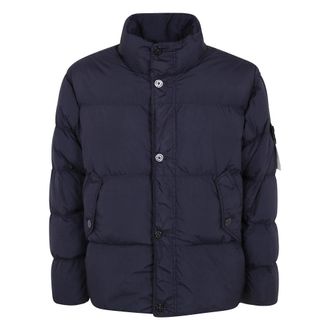 Stone Island Daunenjacke f&uuml;r M&auml;nner - - Jackets - Herren - Blau - L