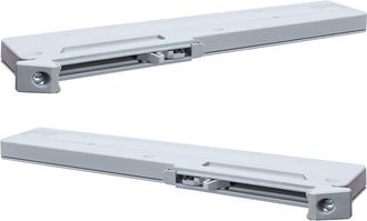 JACK T&uuml;rd&auml;mpfer-Set - Grau - Kunststoff - 2er Set