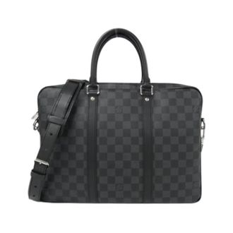 Louis Vuitton Pre-owned Handtasche aus beschichtetem Canvas - - Pre-owned - Herren - Schwarzk - ONE SIZE