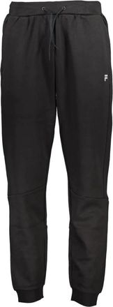 Fila Homme, Pantalons, Noir, Taille: S Pantalon de Sport avec Taille &Eacute;lastique et Poignets