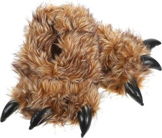 FOMIYES Hiver Peluche Chauds Intérieur Créatifs Peluche Sandales Chaudes Antidérapantes Pour Maison